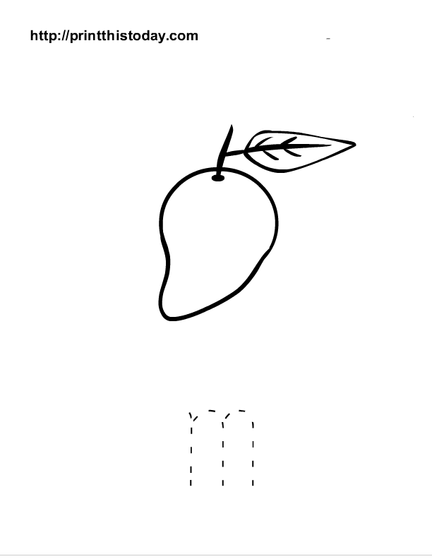 Free Printable Alphabet M Tracing Worksheets
