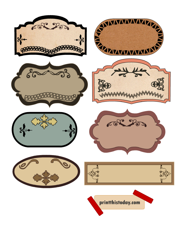 14 Free Printable Jar And Canning Labels Tags