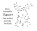 Free Printable Easter Dot to dot