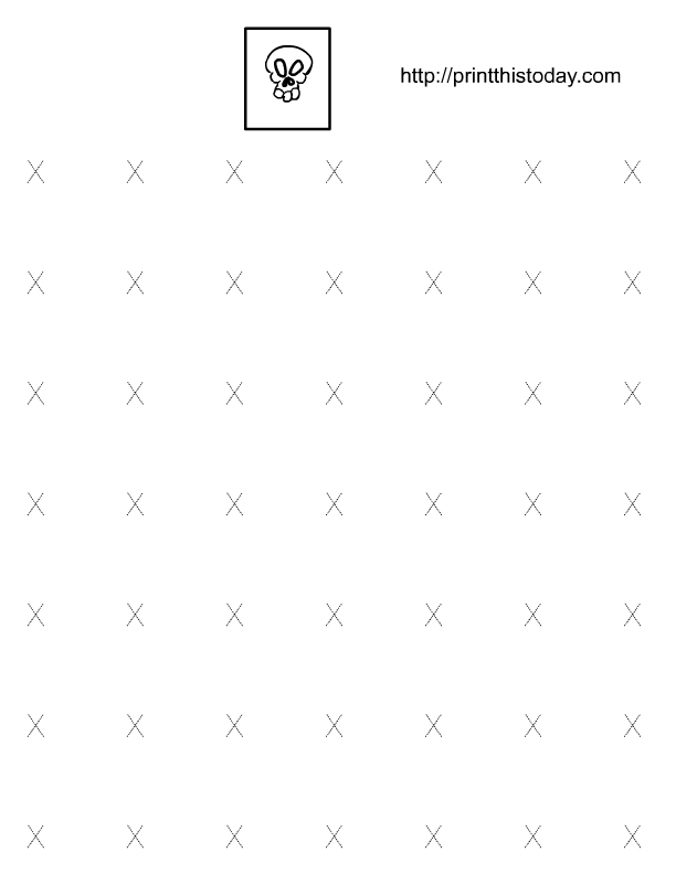 Tracing Letter X Worksheets Tracinglettersworksheetscom Alphabet Tracing Worksheets A Z Free 