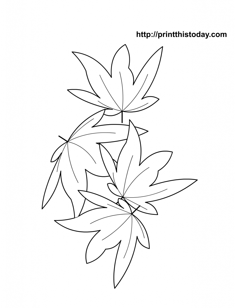 Free Printable Autumn, Fall Coloring Pages