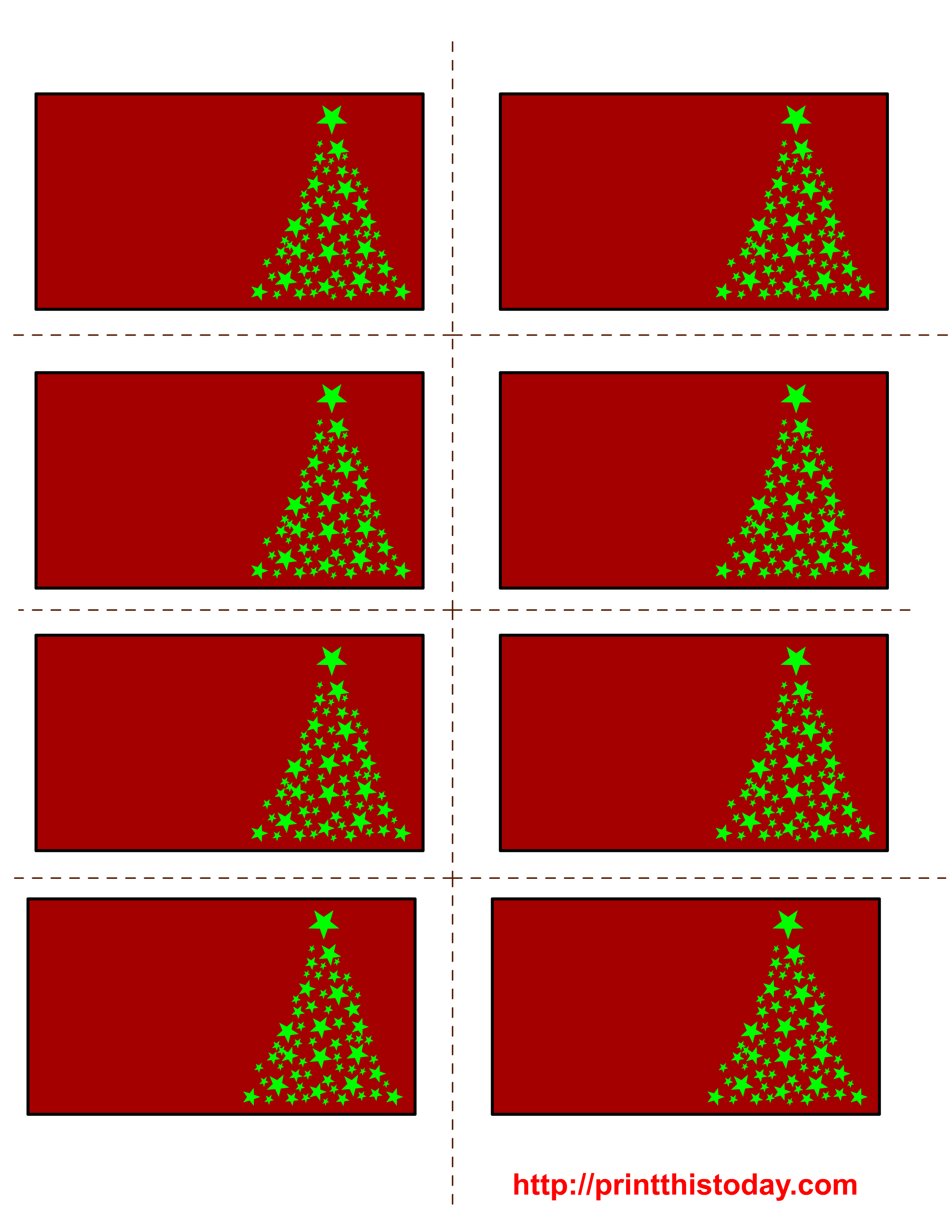 Printable Christmas Labels