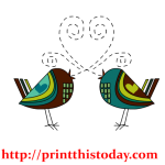 Free Love Birds Clip Art