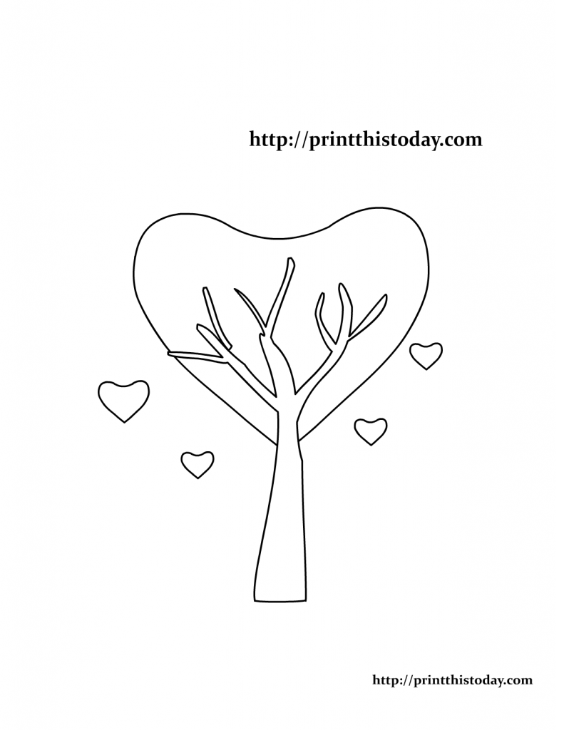 Free Printable Valentine Coloring Pages