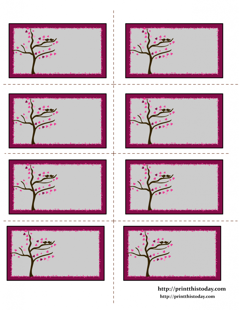 Free Printable Valentine Labels