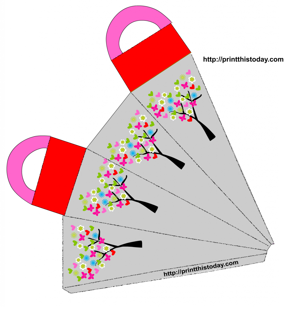 Free Printable Valentine’s Gift Bags