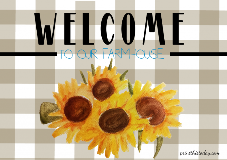 12 Free Printable Farmhouse Fall Signs and Wall Decor