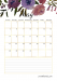 Free Printable 2023 Floral Planner Calendar