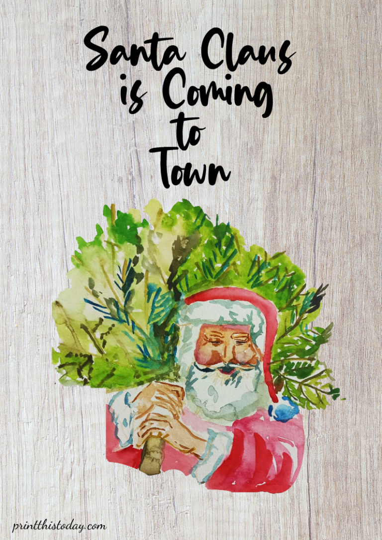 Free Printable Farmhouse Christmas Signs