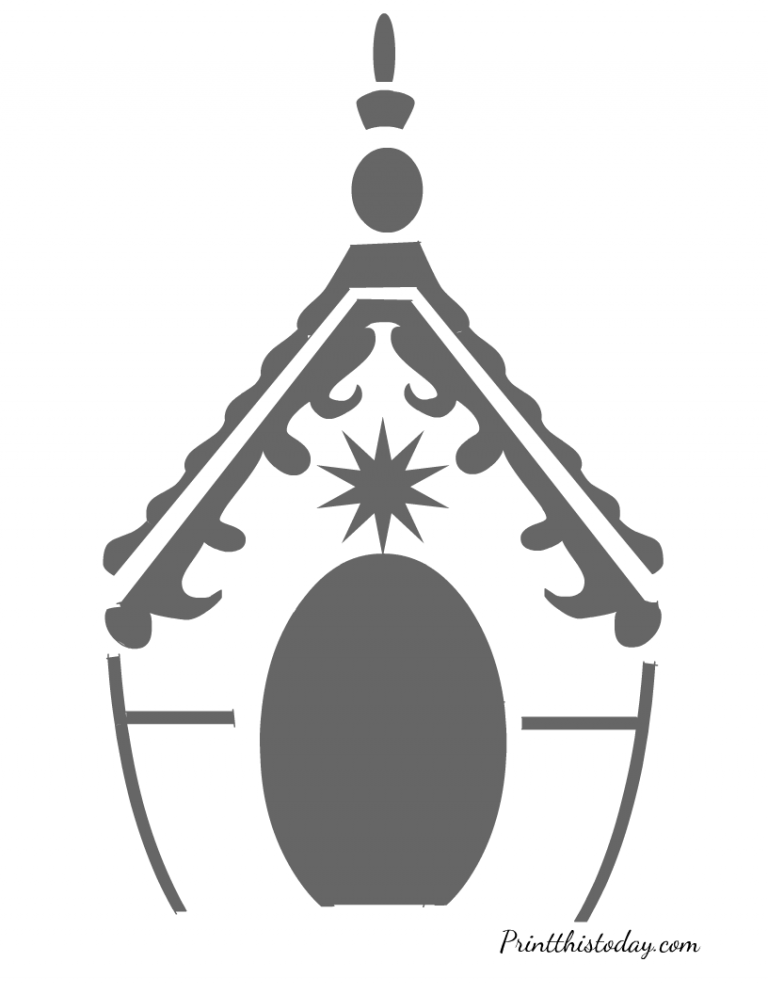 16 Free Printable Christmas Stencils