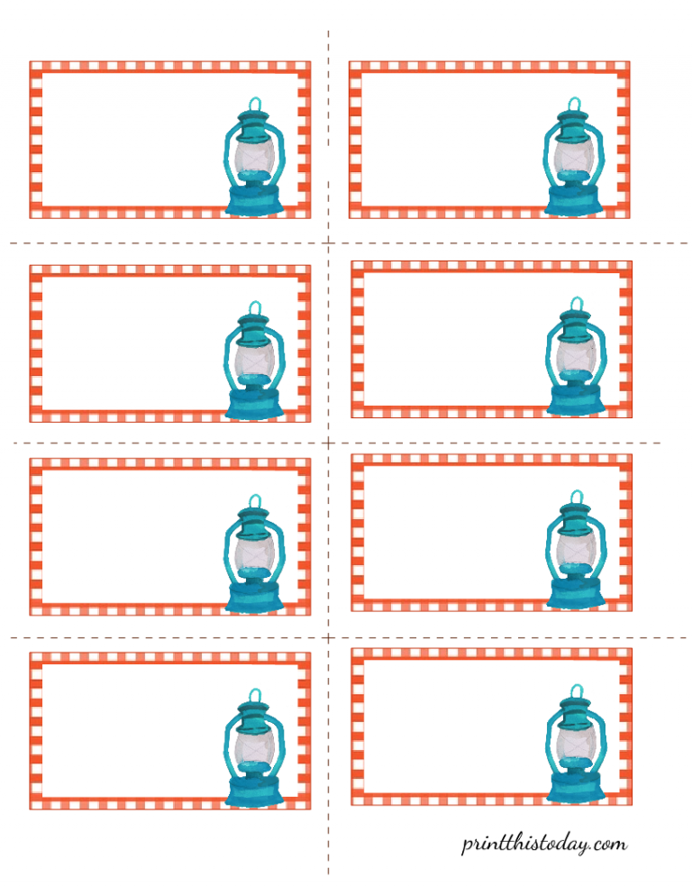 Free Printable Farmhouse Fall Labels for Pantry and Crafts