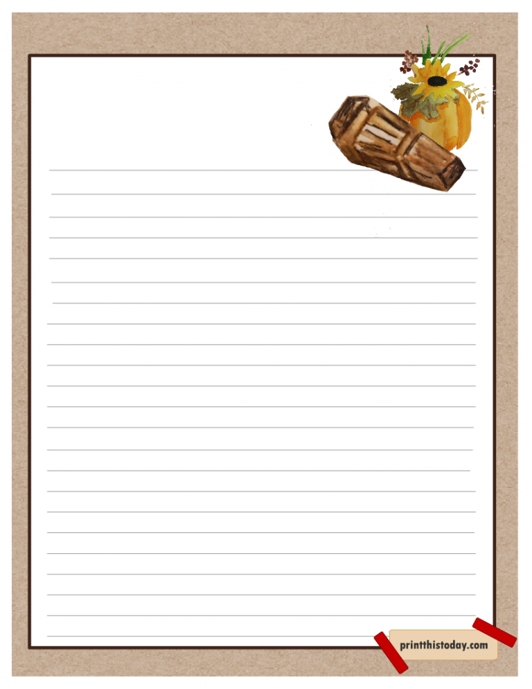 Free Printable Halloween Writing Paper Stationery