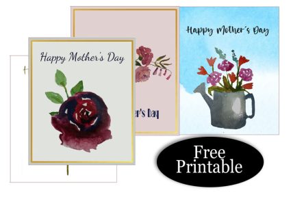 15 Free Printable Happy Mother’s Day Cards