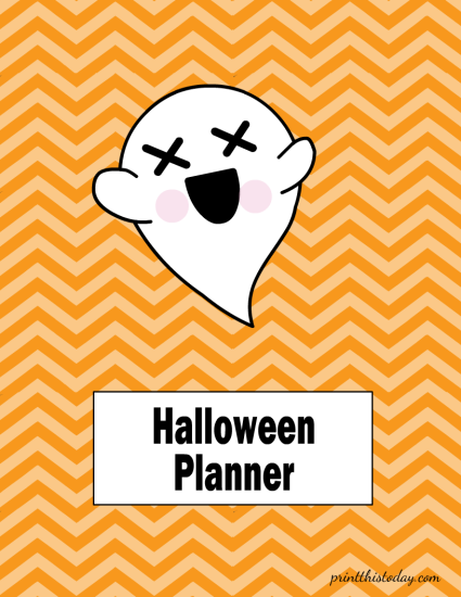 Free Printable Halloween Planner Pages Kit