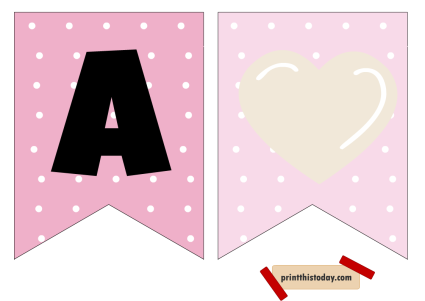 It’s a Girl, Free Printable Cute Baby Announcement Banner