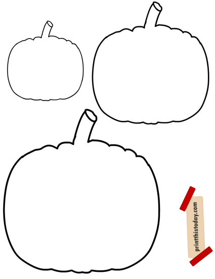 27 Free Printable Pumpkin Templates, for DIY Crafts