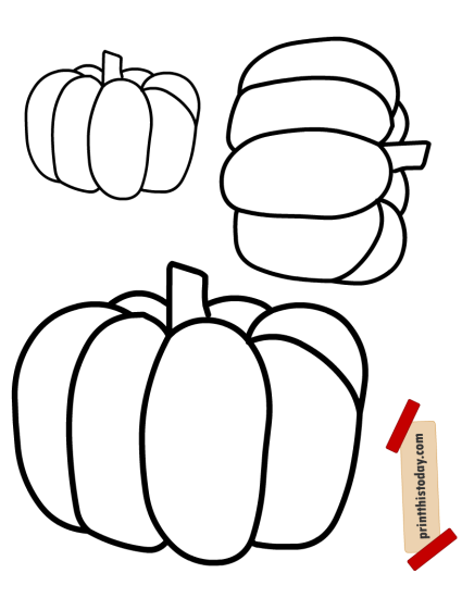 27 Free Printable Pumpkin Templates, for DIY Crafts