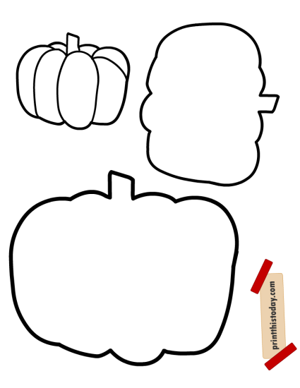 27 Free Printable Pumpkin Templates, for DIY Crafts