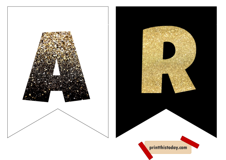 Free Printable Happy New Year Banner