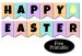 Cute Free Printable Happy Easter Banner