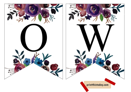 4 Free Printable Cute Baby Shower Banners