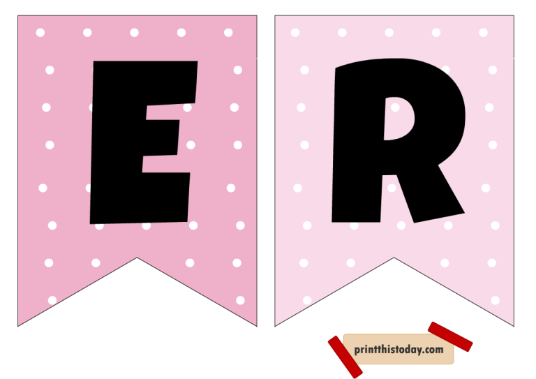 4 Free Printable Cute Baby Shower Banners