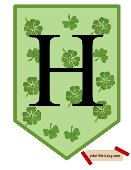 Free Printable Saint Patrick’s Day Banner