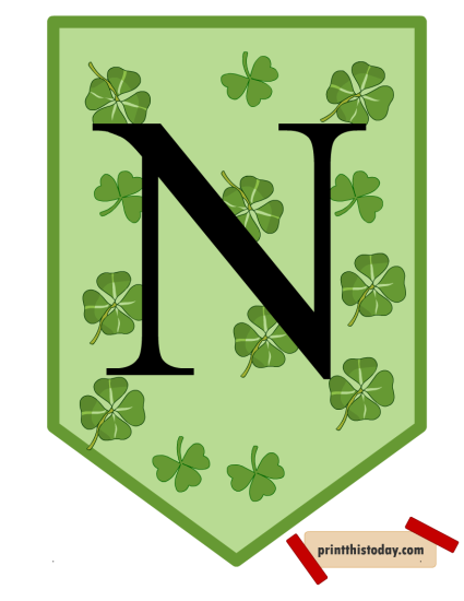 Free Printable Saint Patrick’s Day Banner