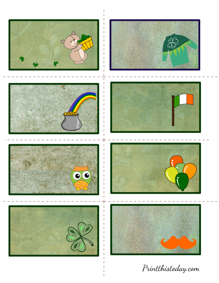 Free Printable Saint Patrick’s Day Labels
