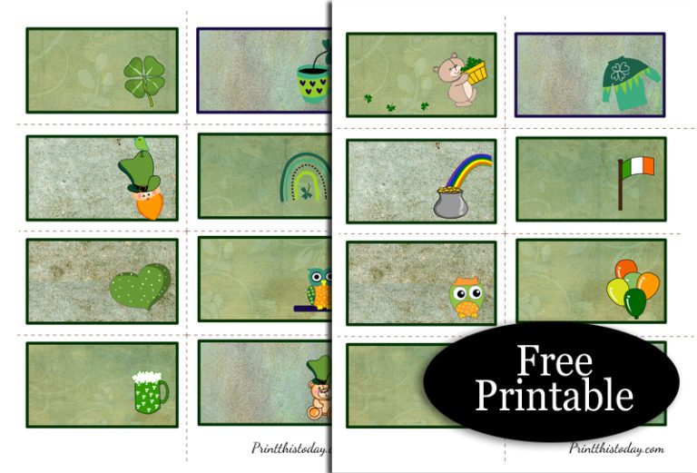 Free Printable Saint Patrick’s Day Labels