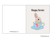 12 Free Printable Cute Bunny Happy Easter Cards