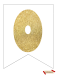 Free Printable Gold Letters and Numbers Banner