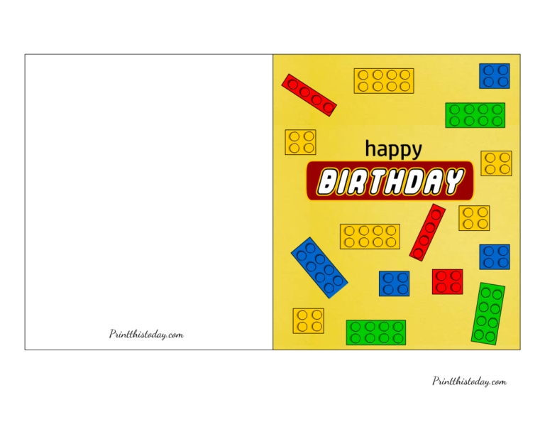 20 Free Printable Birthday Cards for Kids (Cute and Funny)