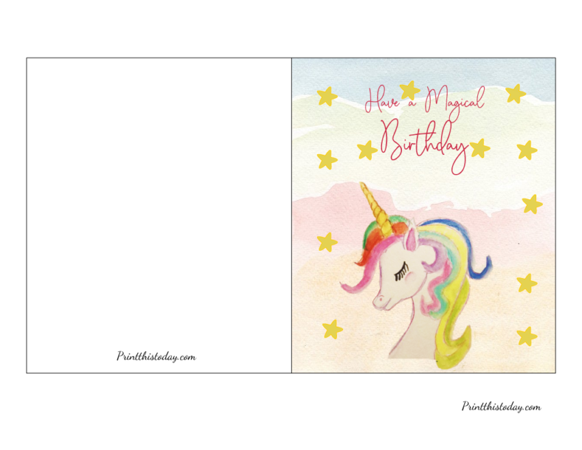 20 Free Printable Birthday Cards for Kids (Cute and Funny)